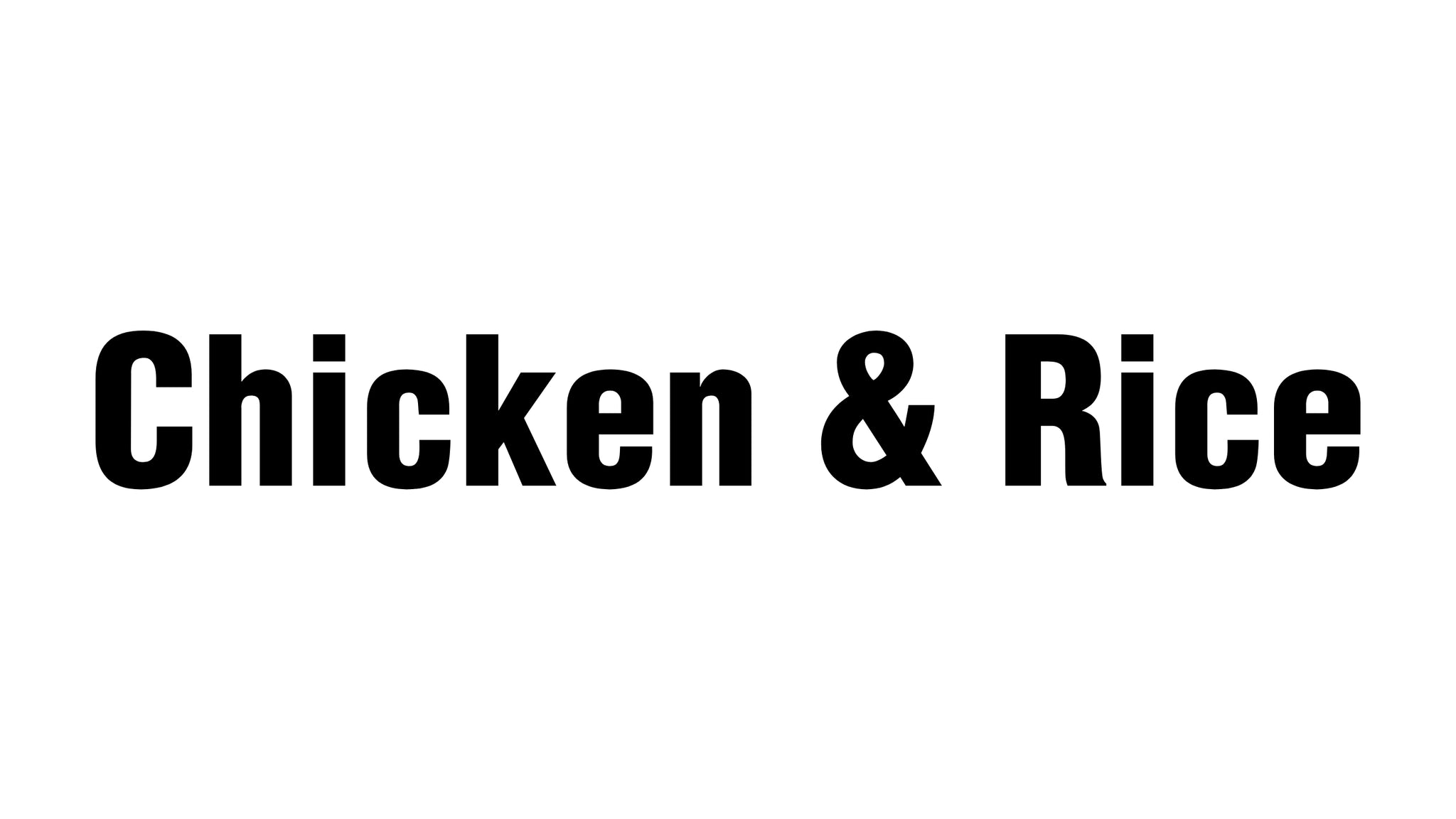 Chicken & Rice Clothing